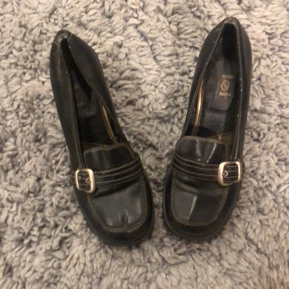 lei | Shoes | Chunky Heels Lei Brand Vintage Heels | Poshmark